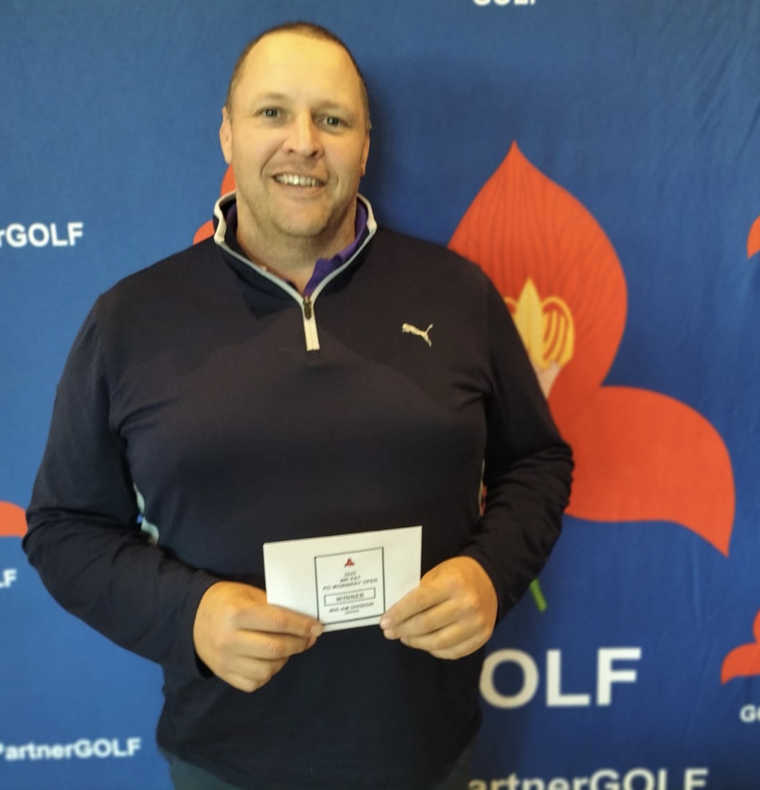 Altin van der Merwe continues his winning streak at the KDM Open ...