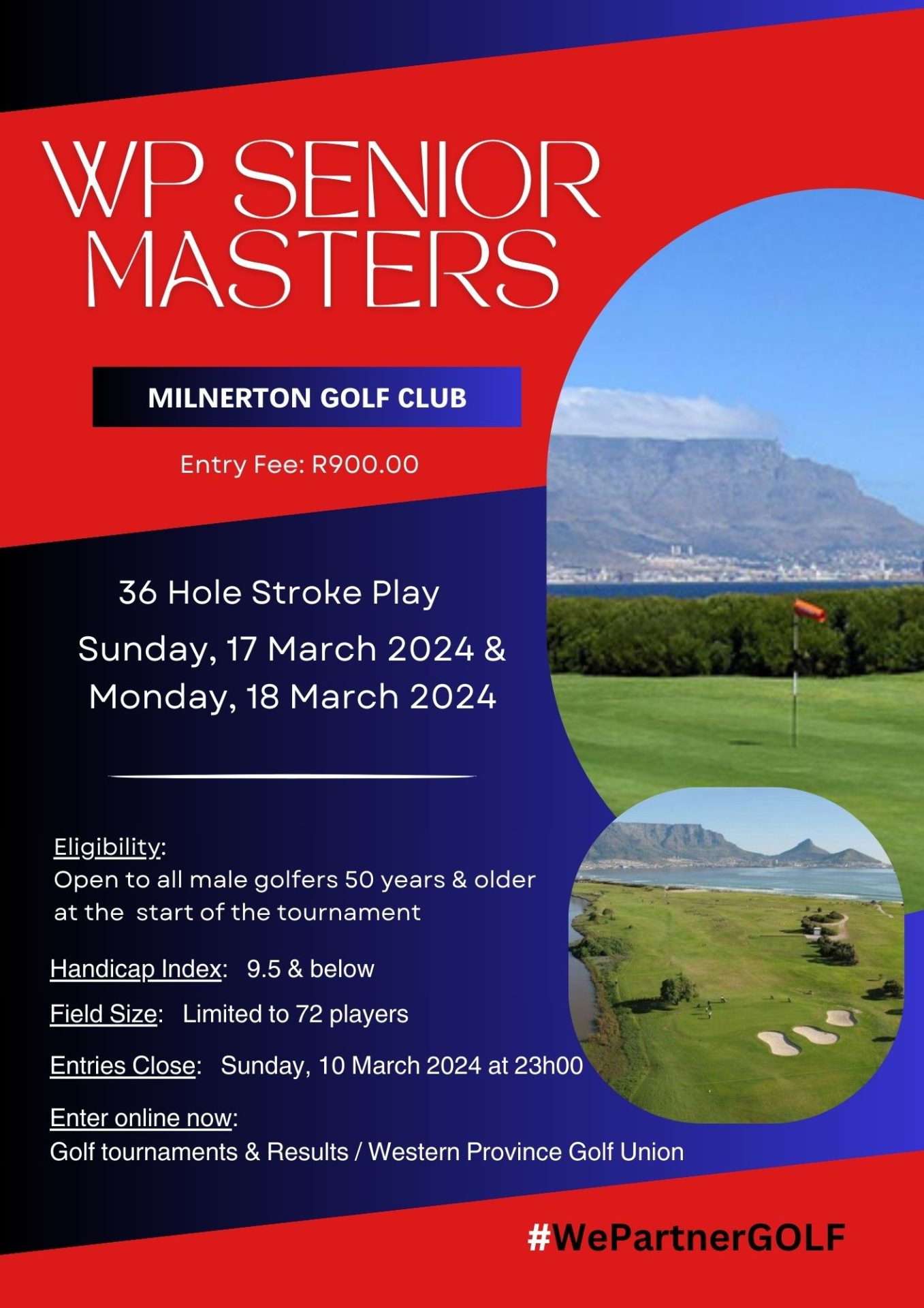 2024 WP SENIOR MASTERS - Western Province Golf